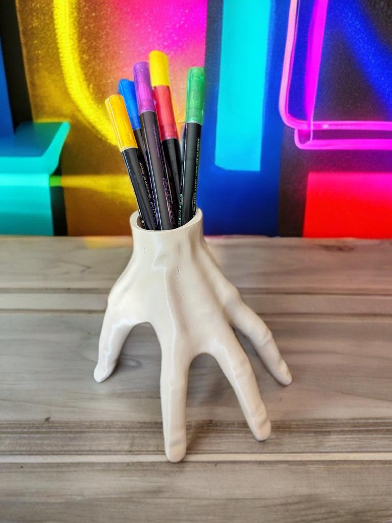 Thing Pencil Holder: Addams Family Decor - Etsy