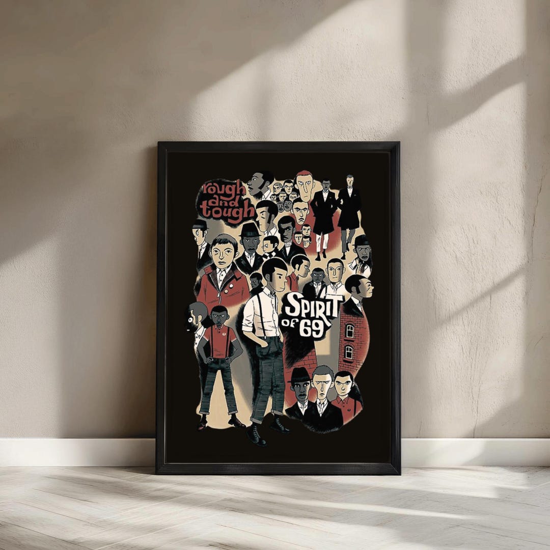 Skinhead Wall Art Punk Rock Oi Printable Poster Ska, Mod, Trojan ...