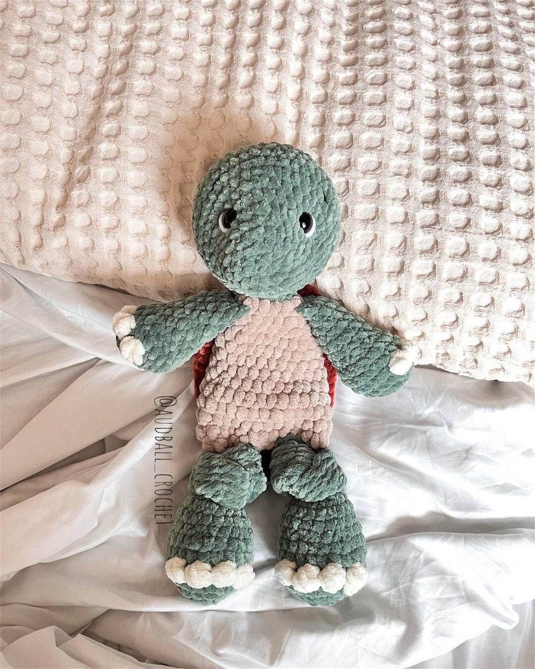 Thomas the Turtle Crochet Snuggler Pattern | LOW SEW Crochet Pattern ...