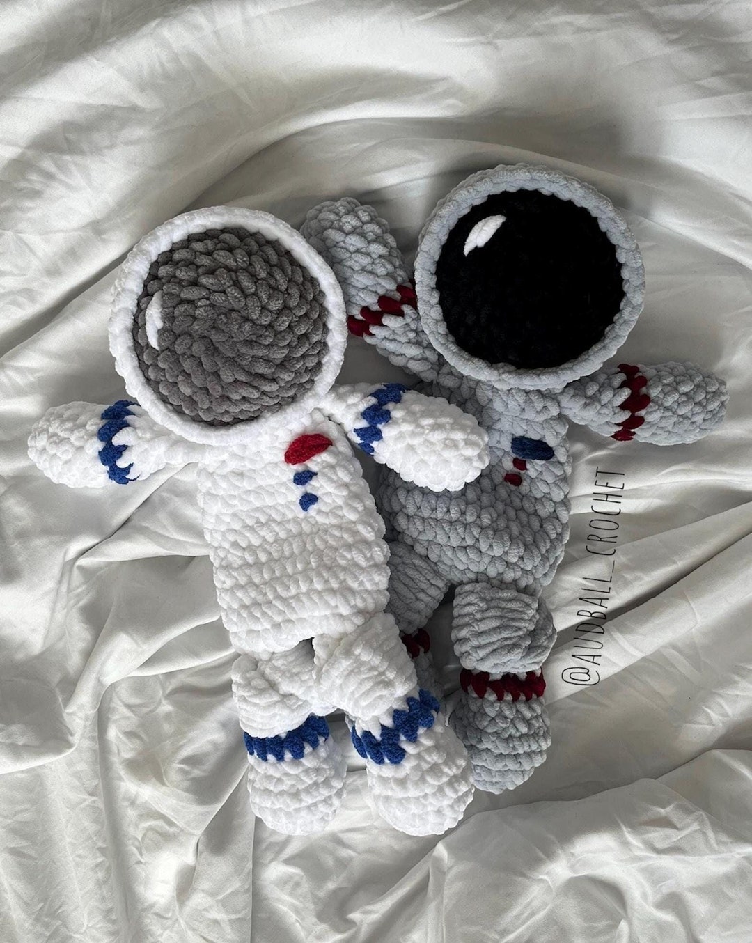 Apollo the Astronaut Crochet Snuggler Pattern | LOW SEW Crochet Pattern ...