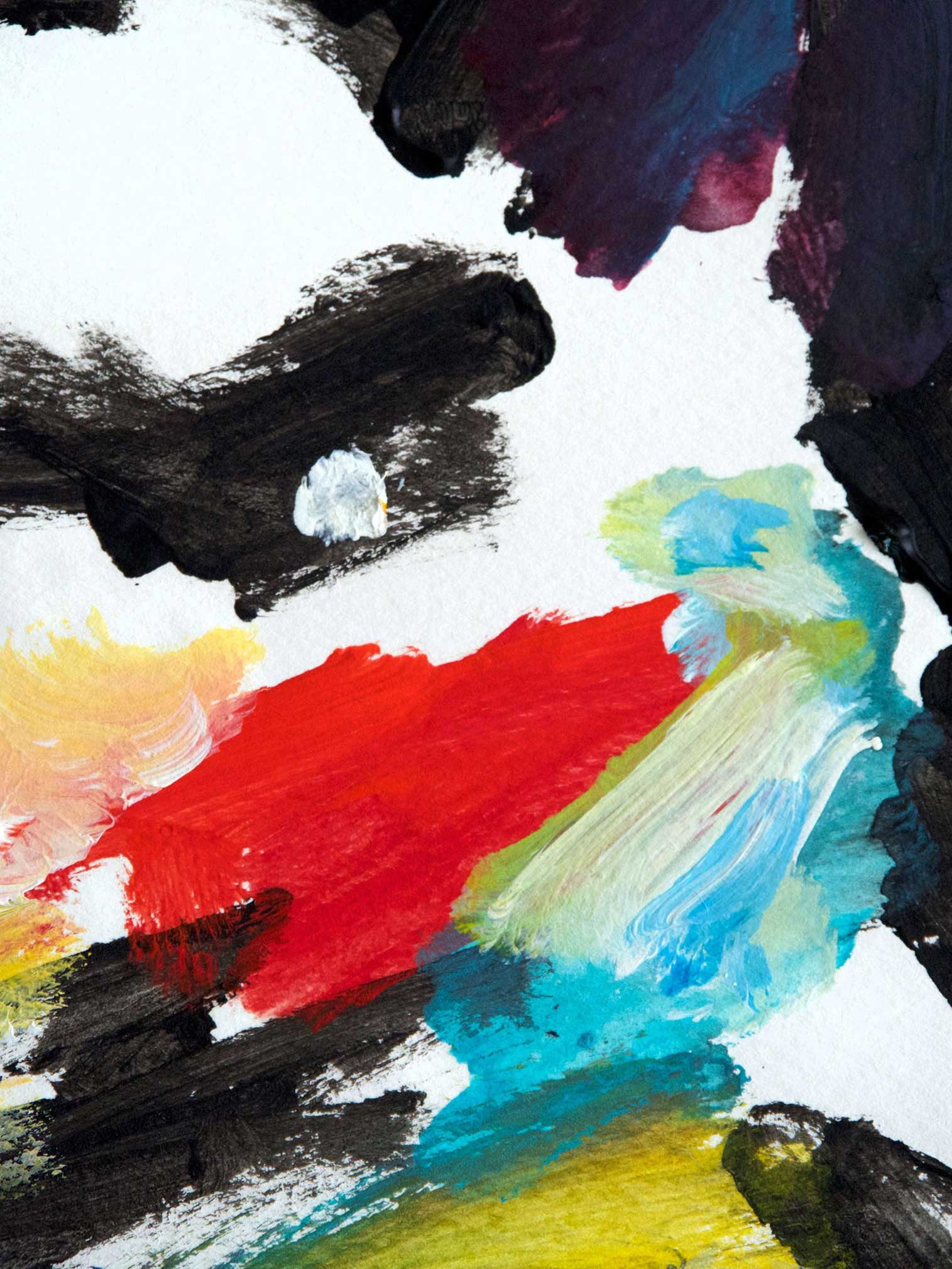 MAD DOG Art Original Acrylic Painting 9 X 12 Inches Expressionistic ...