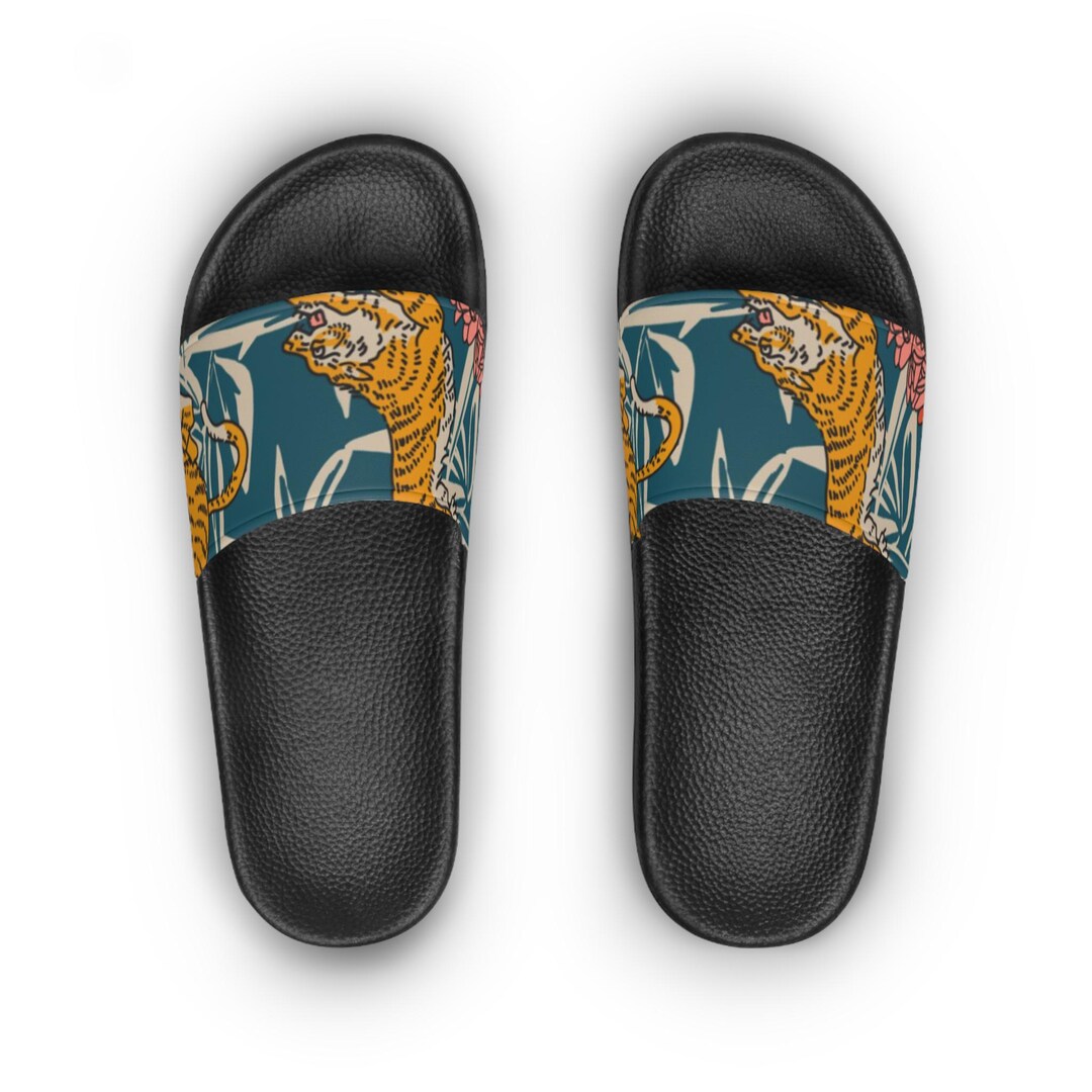 Women's Slide Sandals Bengal Tiger - Etsy