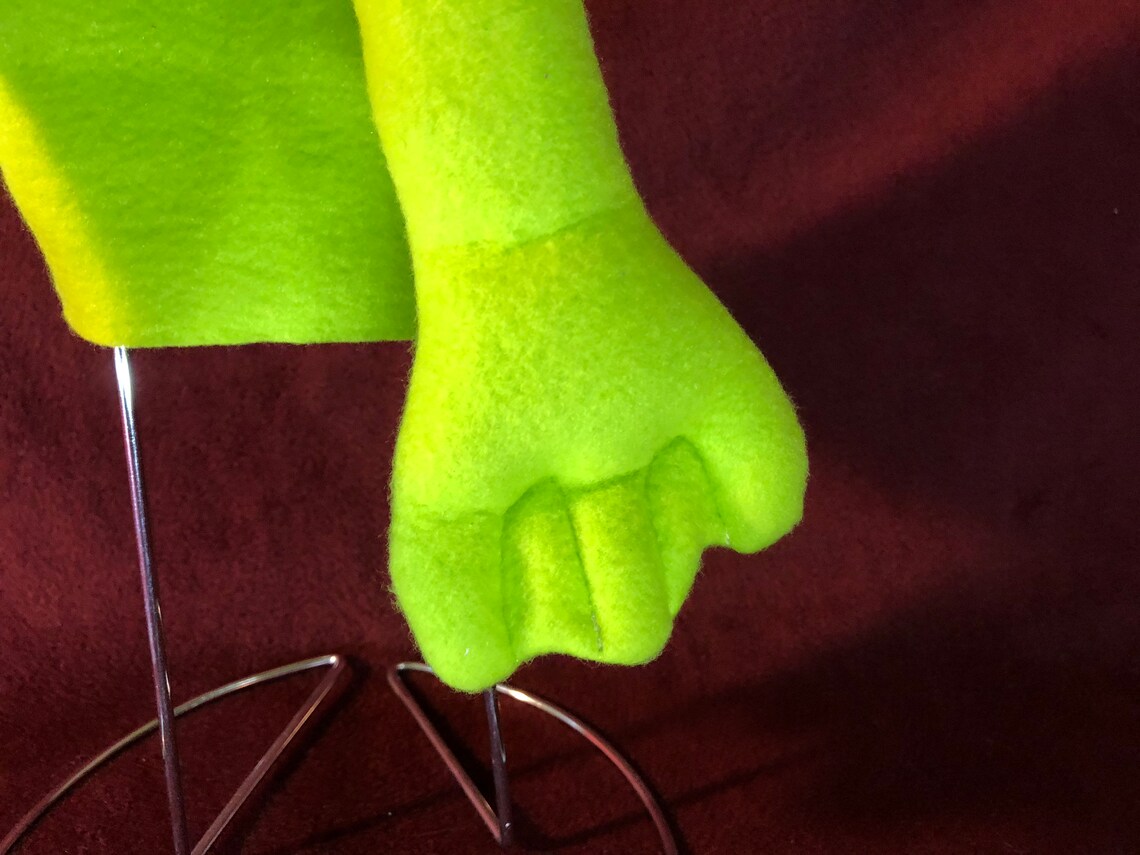 Frog Hand Puppet With Frog Legs Fits Most Hands - Etsy