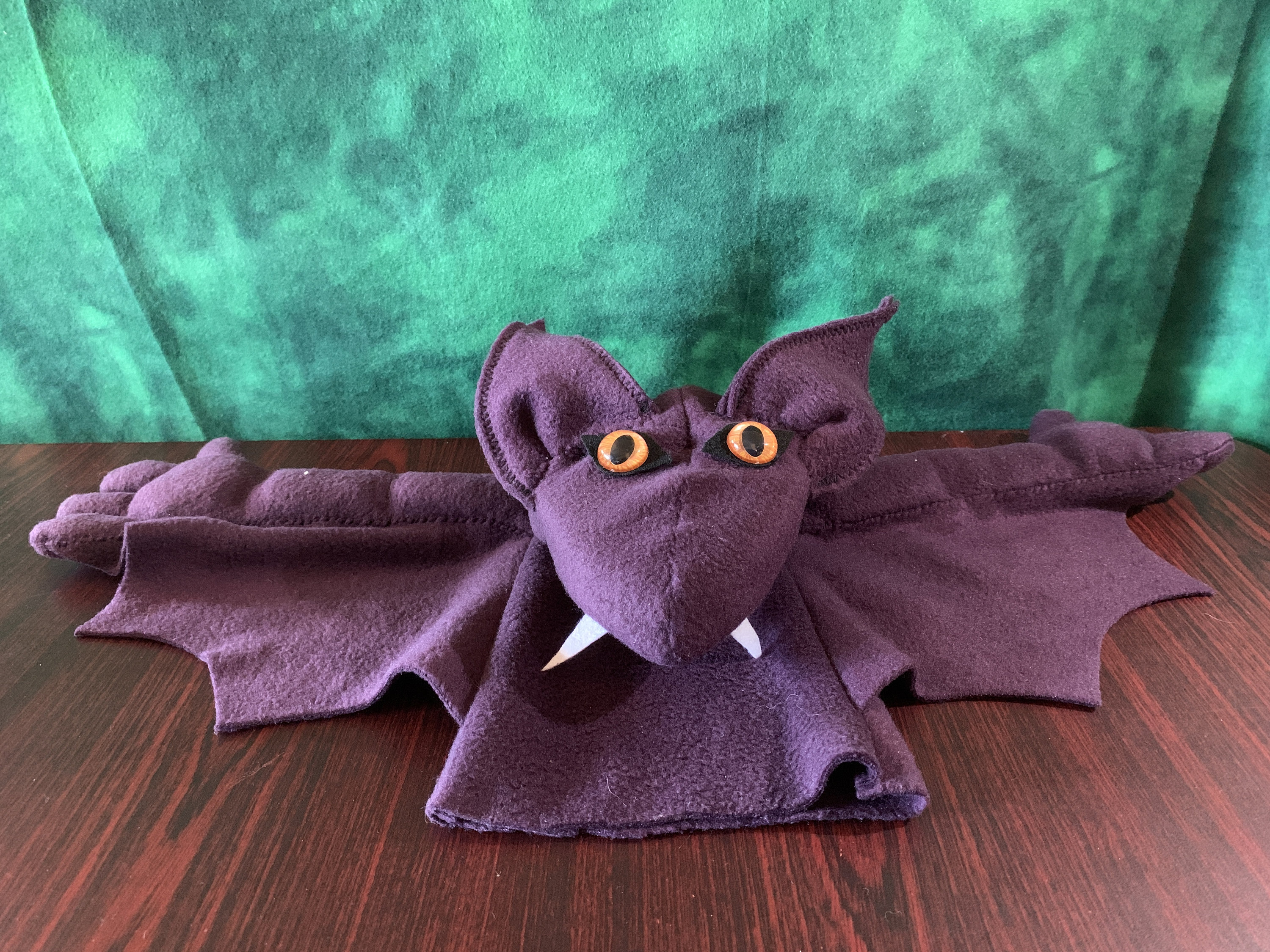 Bat Hand Puppet Fits Most Hands - Etsy