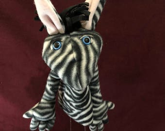 Zebra Hand Puppet | Etsy