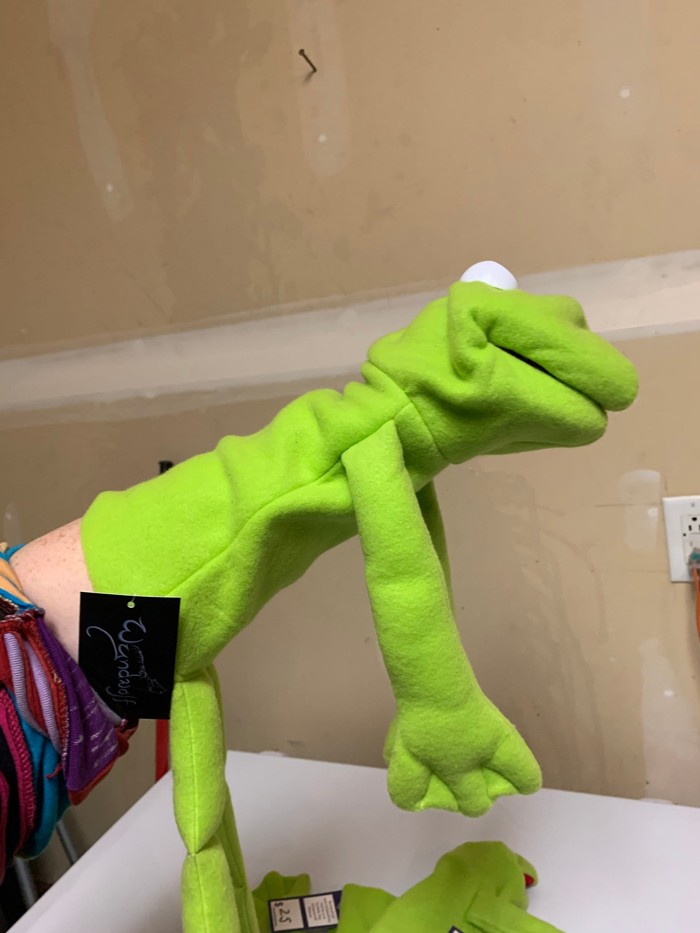 Frog Hand Puppet With Frog Legs Fits Most Hands - Etsy