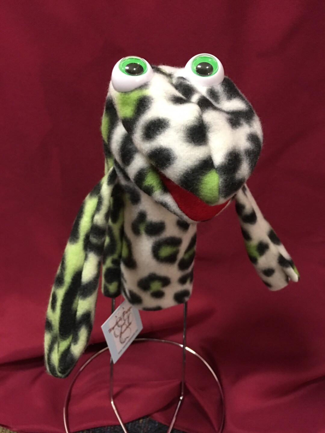 Mini Lizard Puppet - Etsy