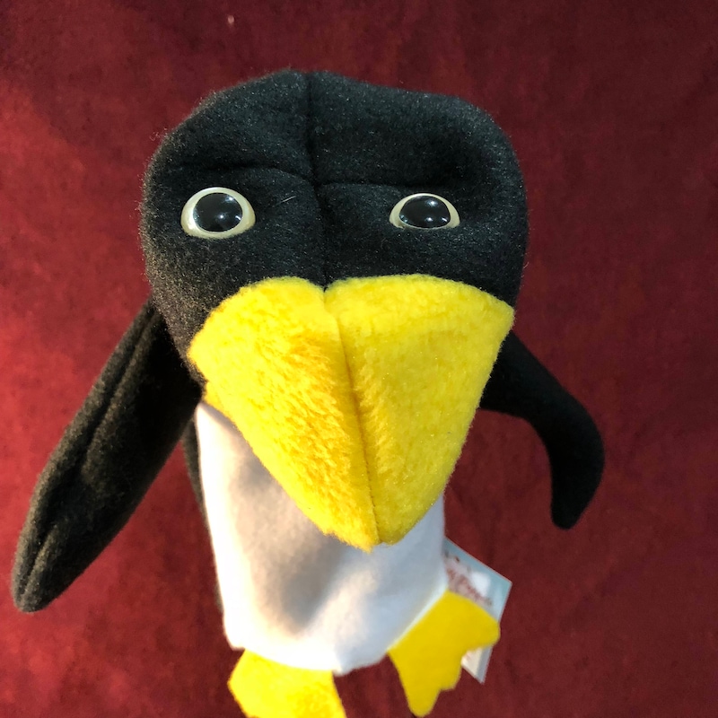Penguin Puppet - Etsy