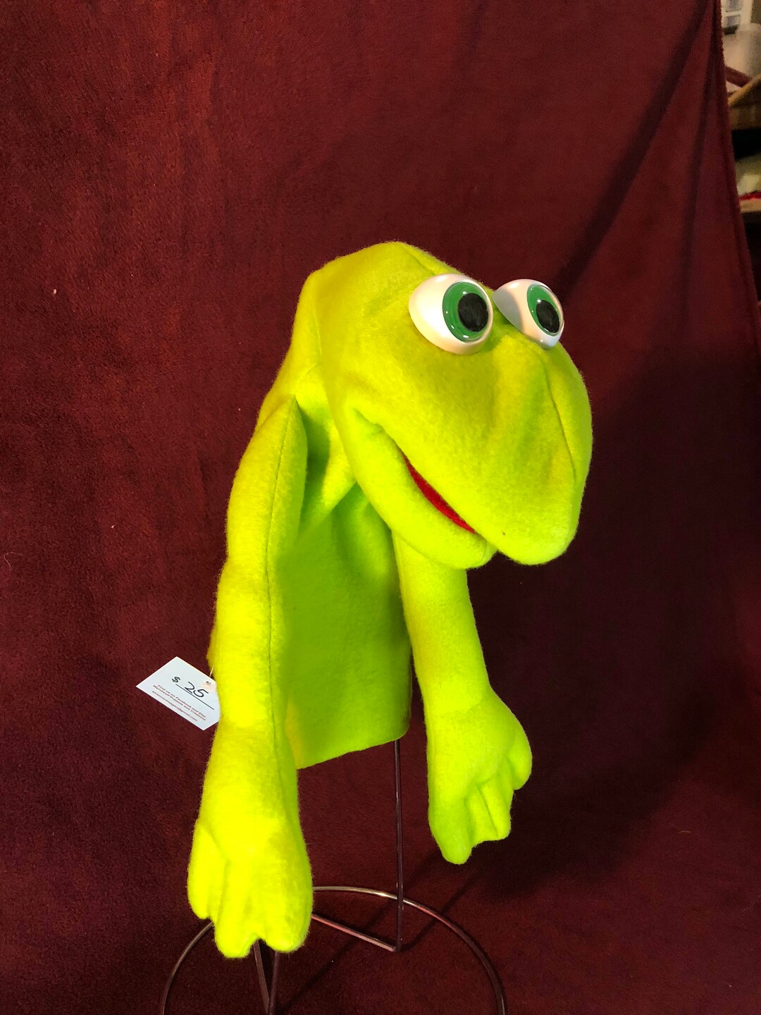 Frog Hand Puppet - Etsy