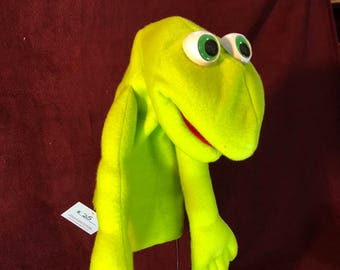 Frog Hand Puppet | Etsy