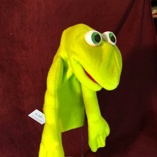 Frog Hand Puppet - Etsy