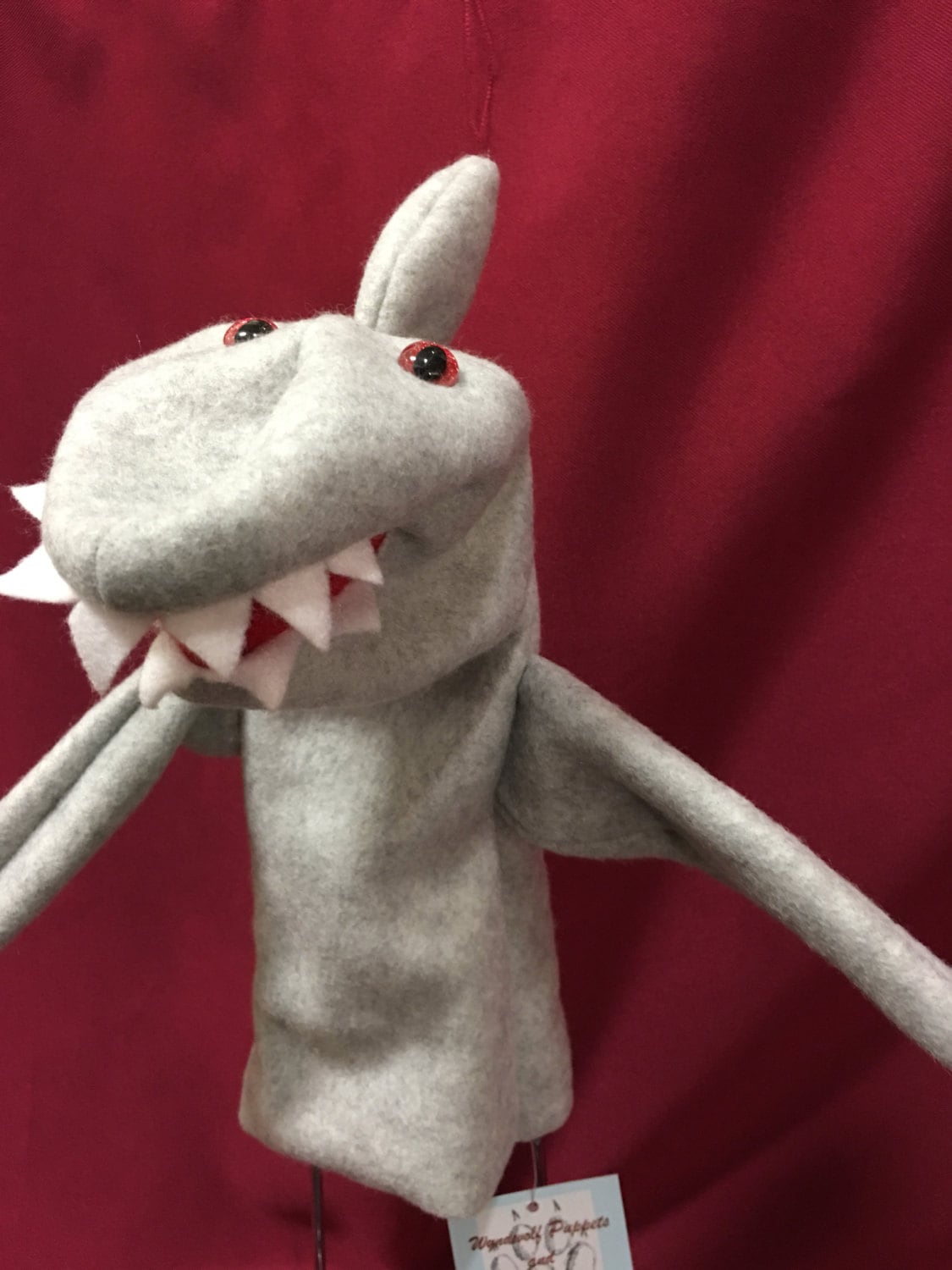 Mini Shark Puppet - Etsy