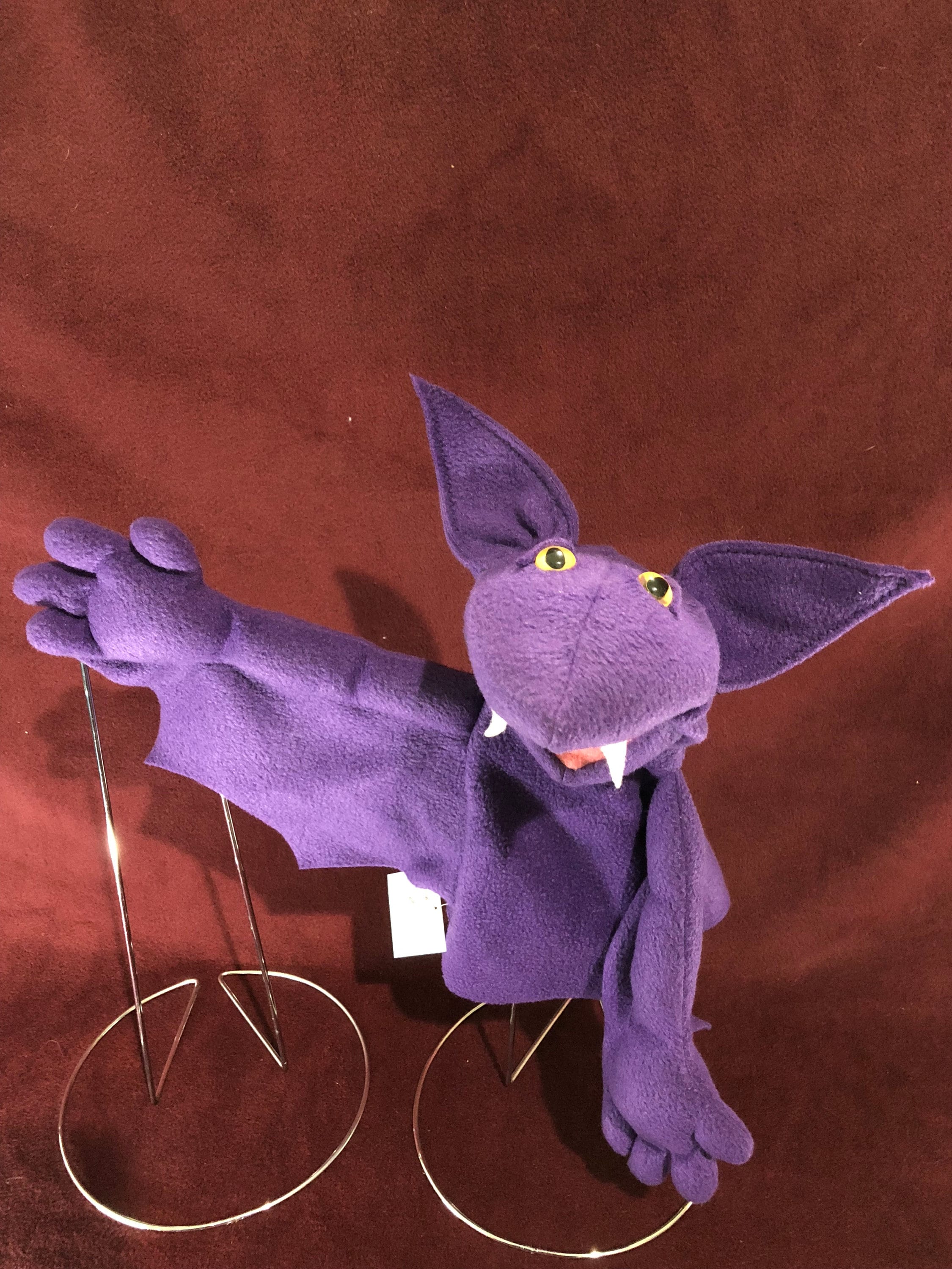 Bat Hand Puppet Fits Most Hands - Etsy