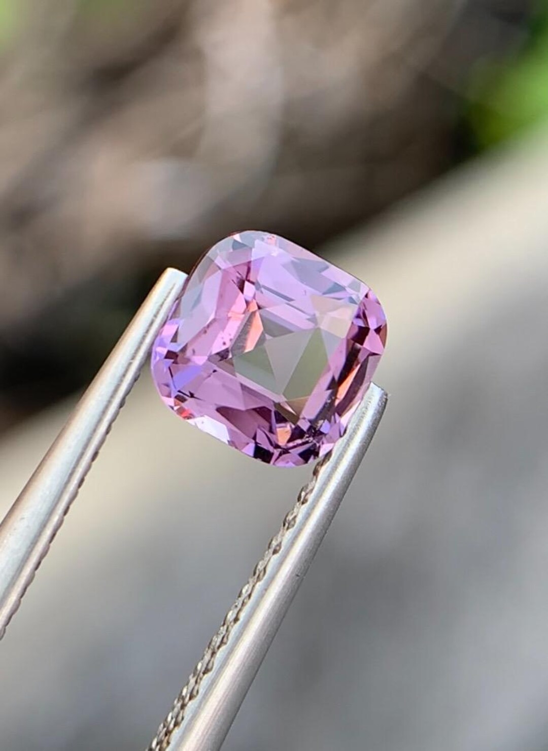 Natural Purple Spinel 1.08 Ct Square Cushion Cut – Untreated Loose ...