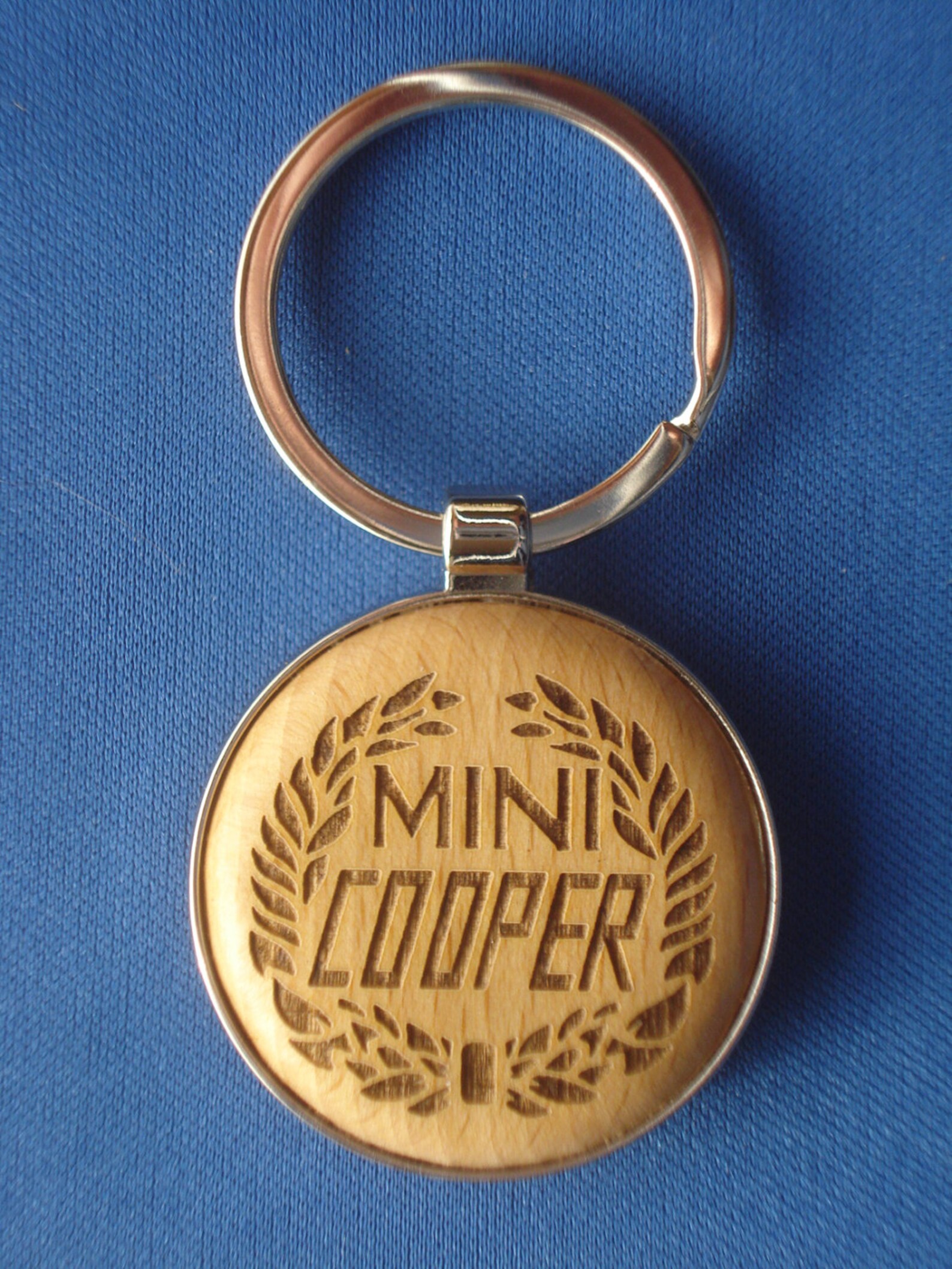 Mini Cooper Keychain Laser engraved Wood Key Chain for Mini | Etsy