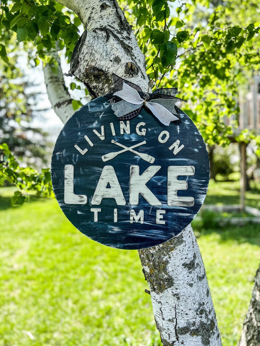 Lake Sign Door Hanger Lake Door Hanger Summer Lake Door Decor Summer ...