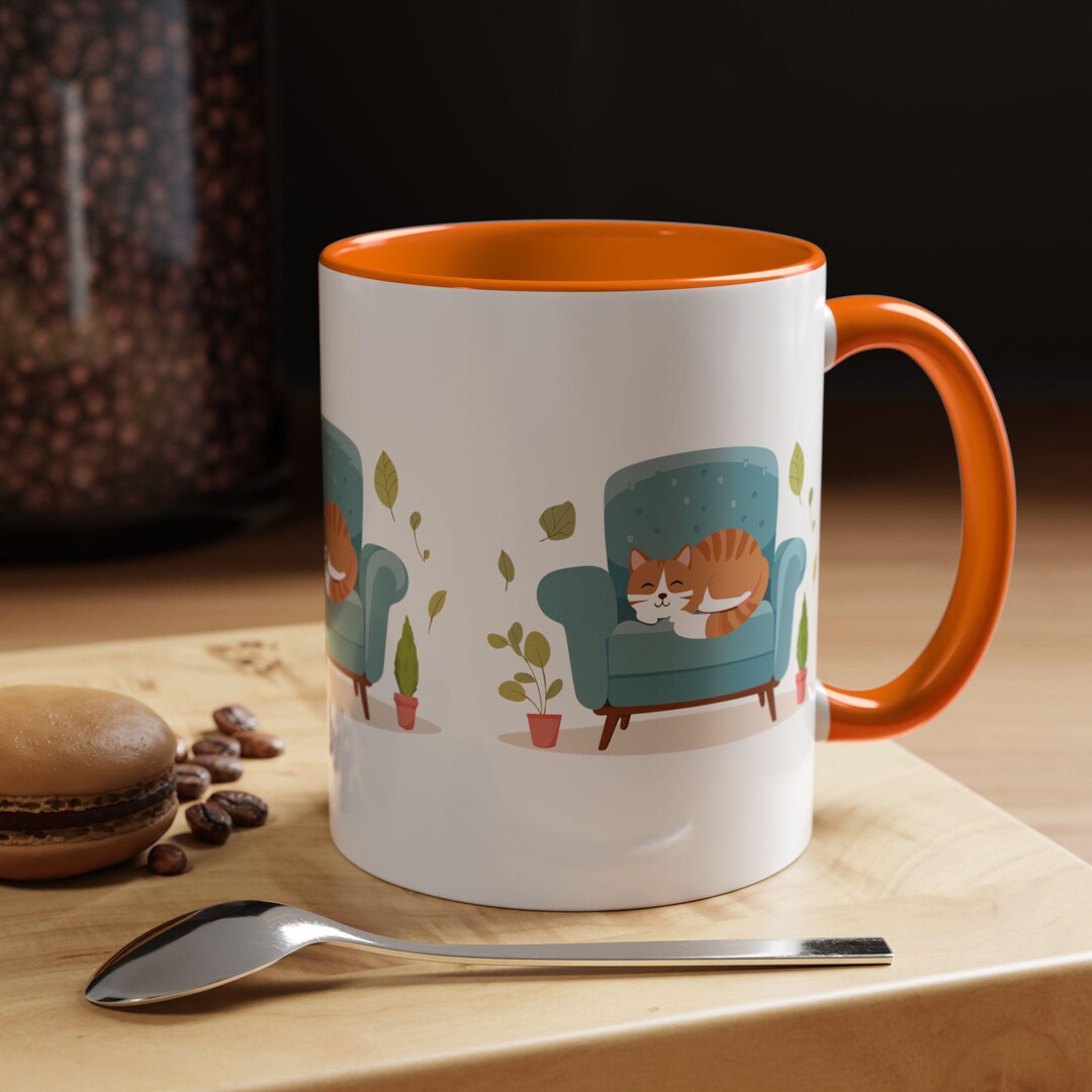 Cozy Cat - Cute Cat Mug, Cat Coffee Mug, Cat Lover Gift, Kitty Mug ...
