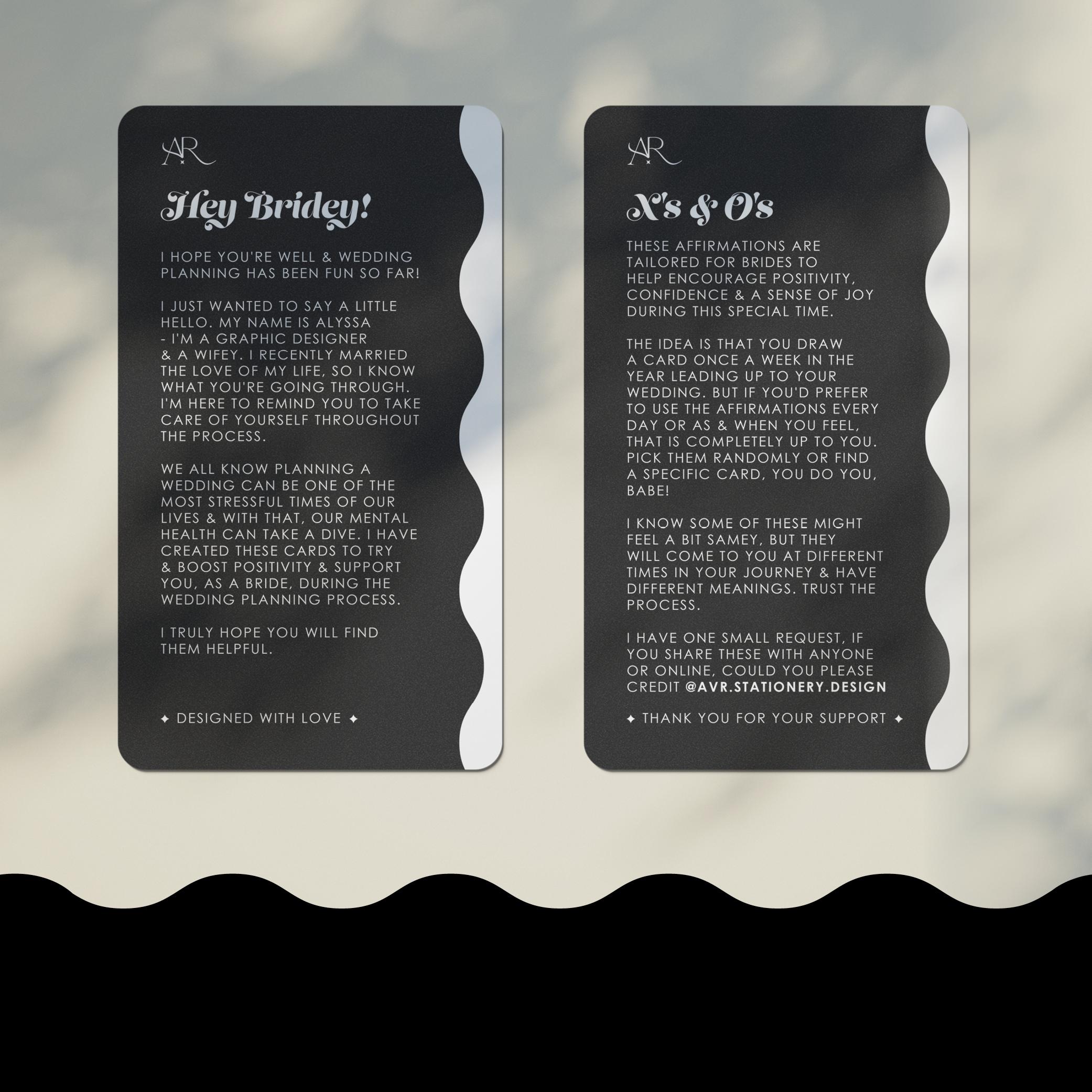 52 Positive Affirmations for BRIDES, Digital Download & Printable ...