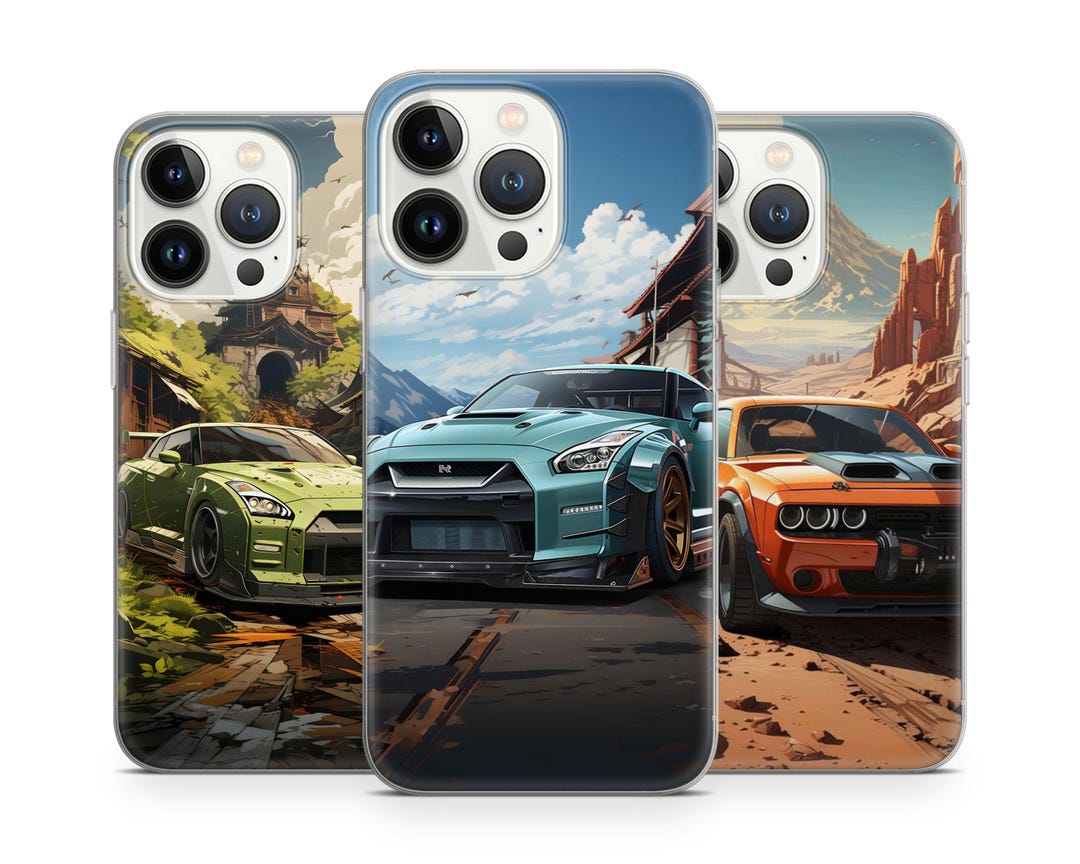 Speed and Elegance: Aesthetic Racing Car Phone Cases for iPhone 16 15 ...