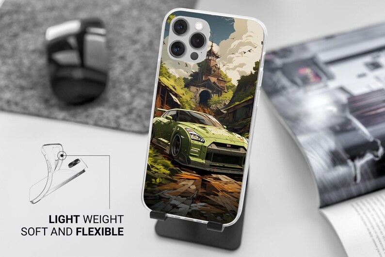 Speed and Elegance: Aesthetic Racing Car Phone Cases for iPhone 16 15 ...
