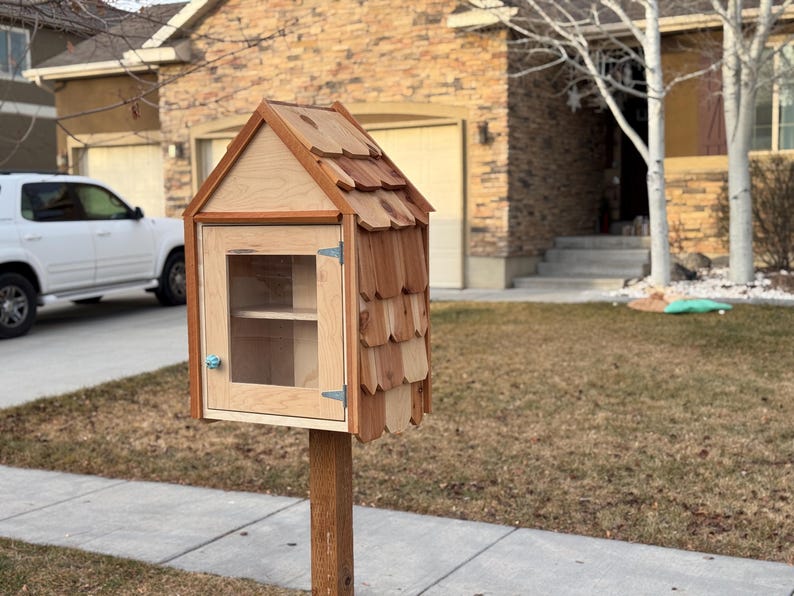 DIY Free Library Plans (download Only) - Etsy