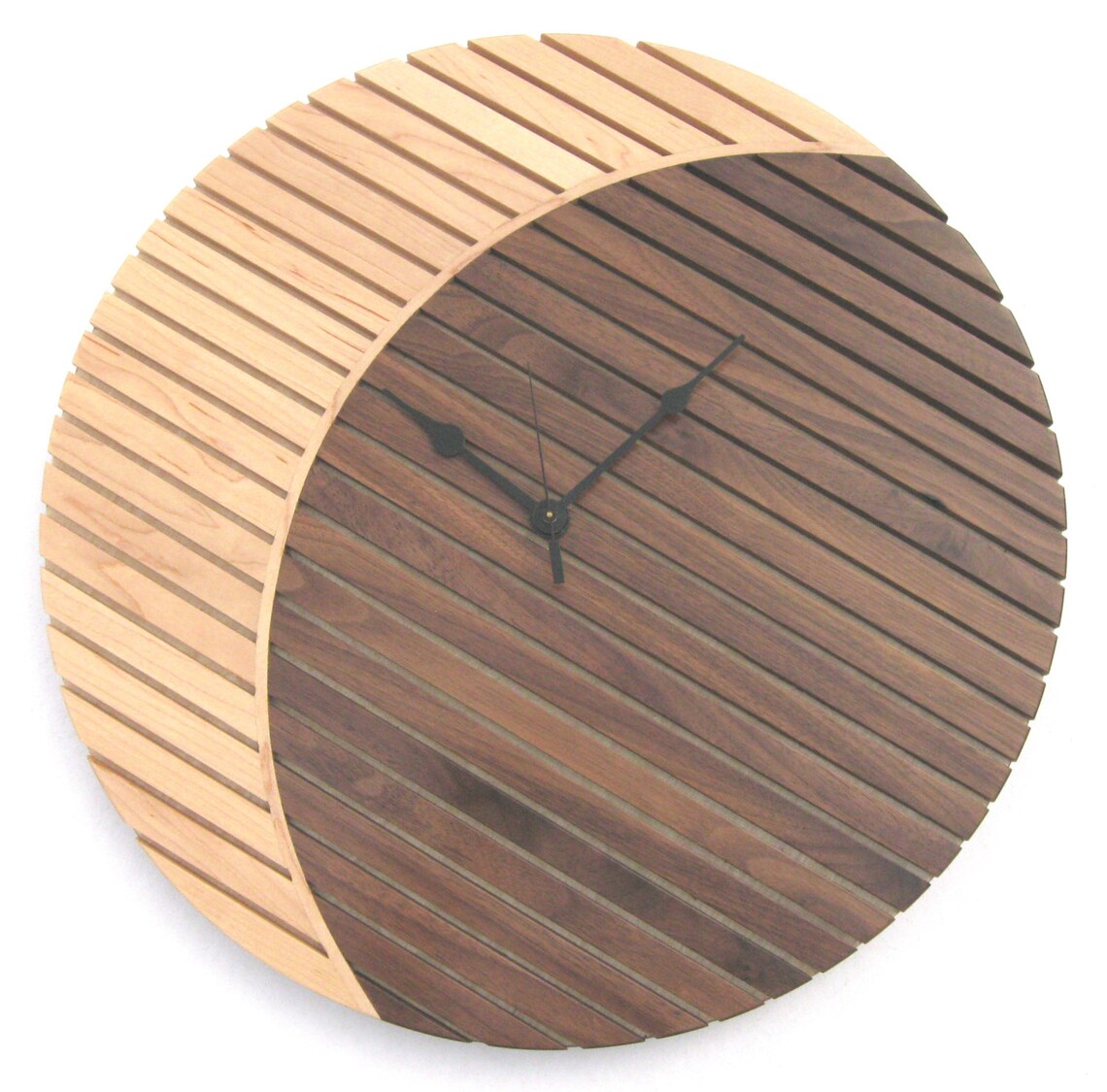 Lunar Crescent Clock by Timecatcherclocks, Very Distinctive Design ...