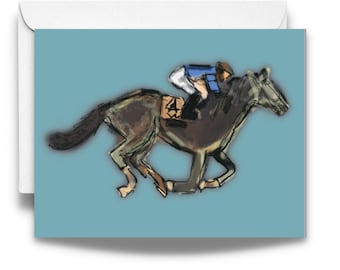 2016 Kentucky Derby Design, Greeting Card - Etsy