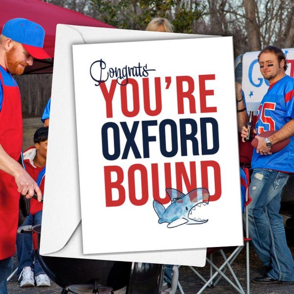 Oxford Greetings Card - Etsy