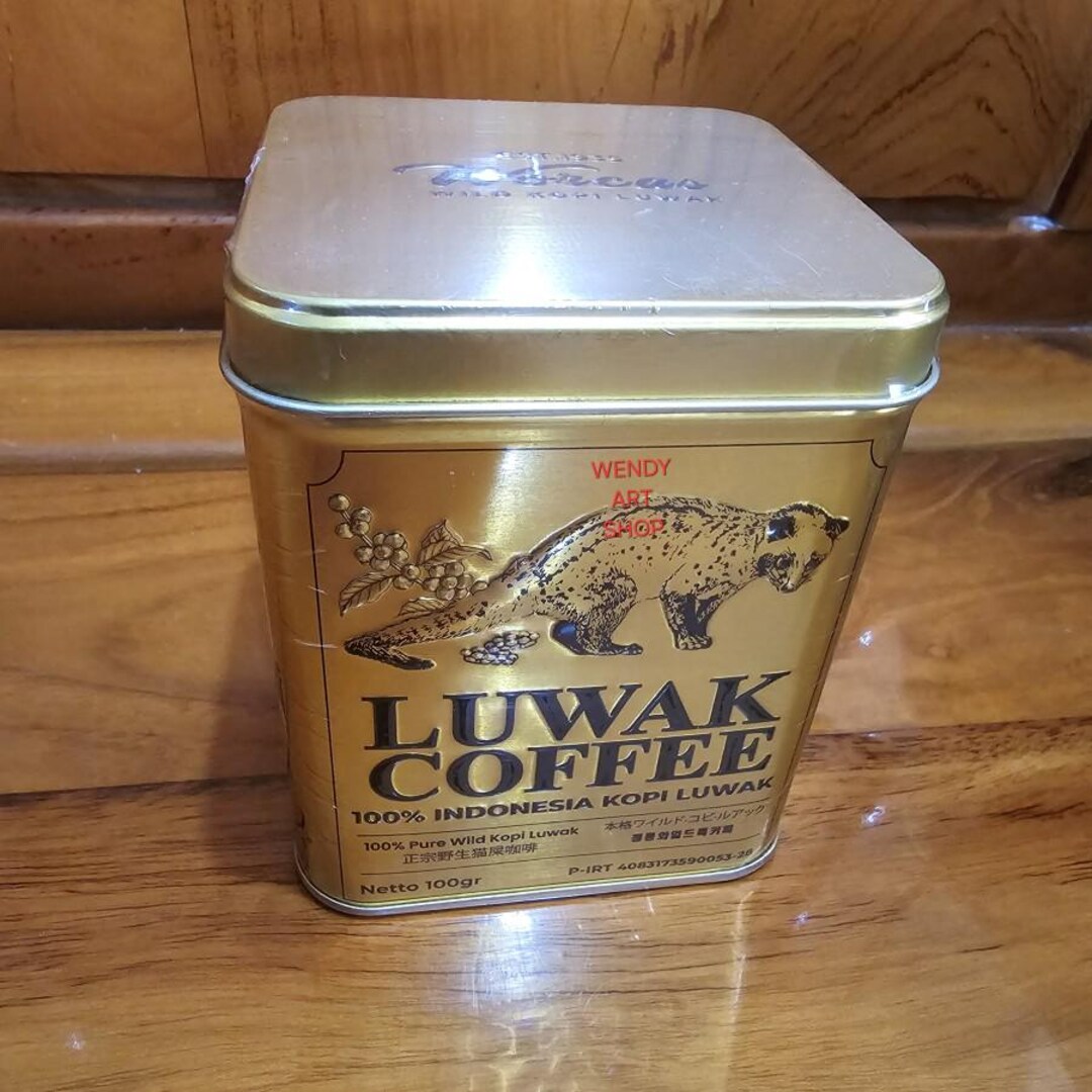 Kopi Luwak / 100 Grams in Cans - Etsy