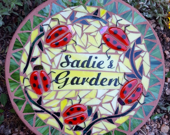 Custom Garden Memorial Stepping Stone - Etsy