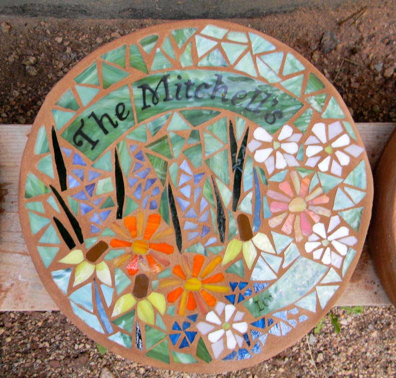 Custom Garden Memorial Stepping Stone - Etsy