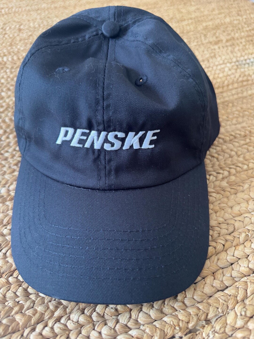 Used Penske Baseball Cap Navy Blue Cap Adjustable Velcro Closure - Etsy