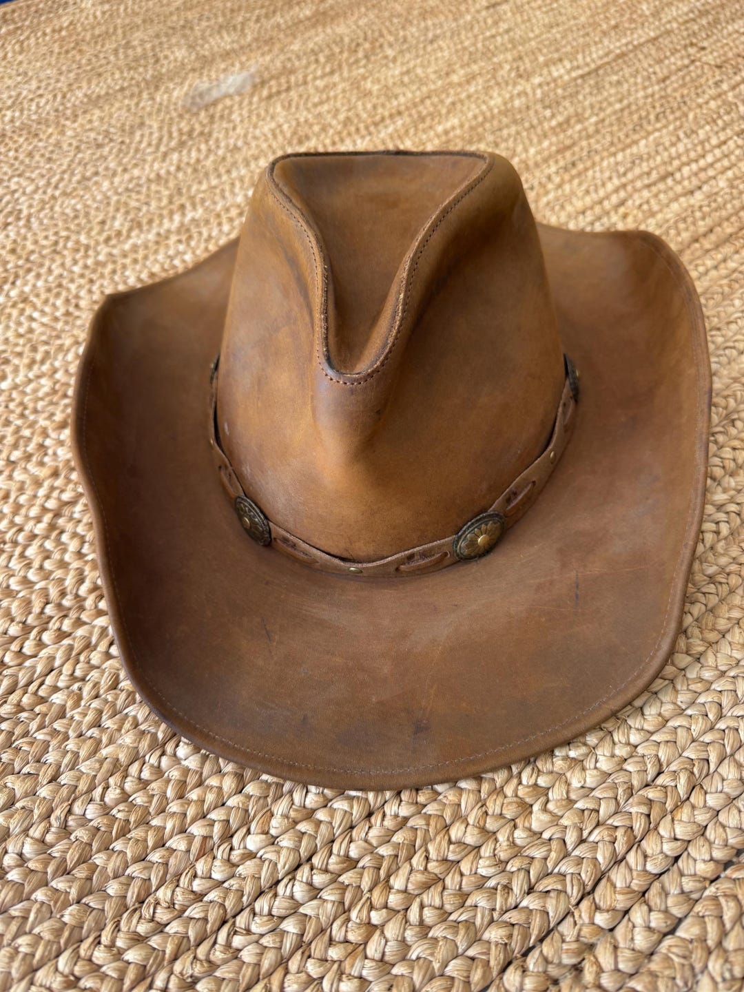 Vintage Stetson Cowboy Hat - Rodeo Drive Collection Size M - Leather ...