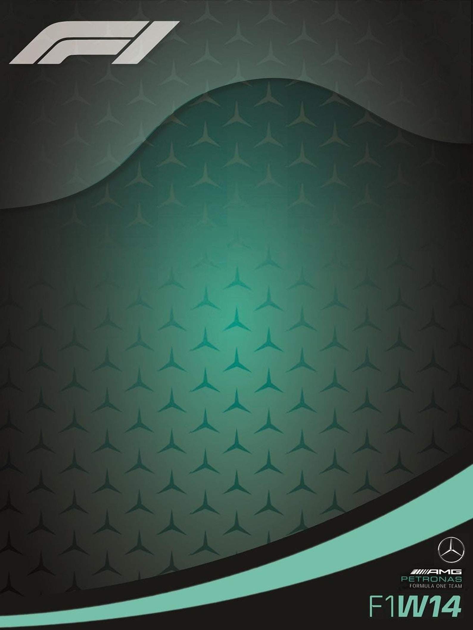 F1 Mercedes F1 Race Car Digital Artwork 80cm X 50cm for Wall Poster ...