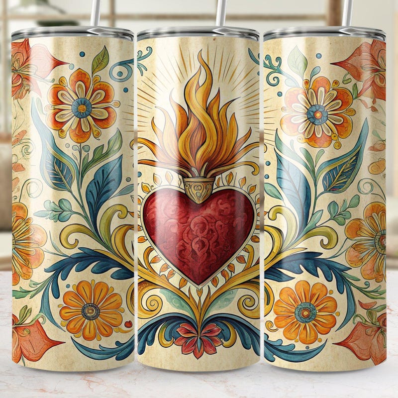Talavera Tumbler Wraps - Etsy