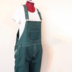 Green Womens XL Bib OVERALL Pants - Dark Green Solid Dyed NEW Dickies ...