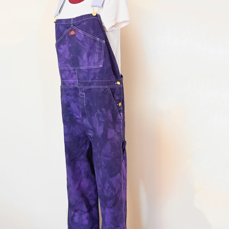 Purple Overalls Wario - Etsy