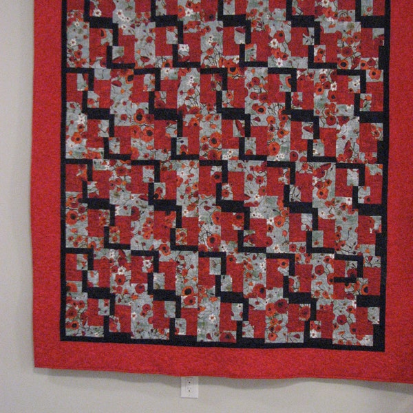 Poppy Quilt Pattern - Etsy