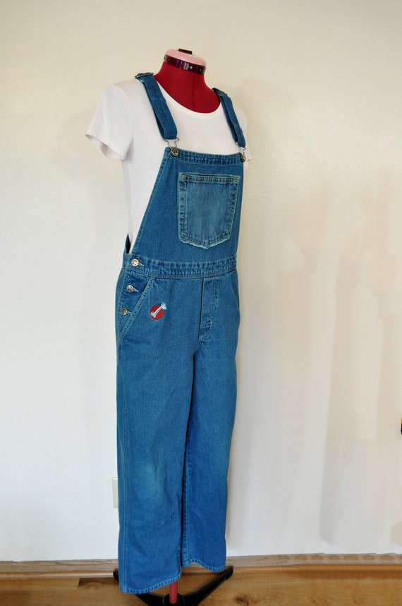 Aqua Denim Overalls - Gem