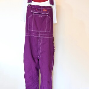 CUSTOM Dyed Womens Purple Bib OVERALL Pants - Size XS, S, M, L, Xl, 2xl ...