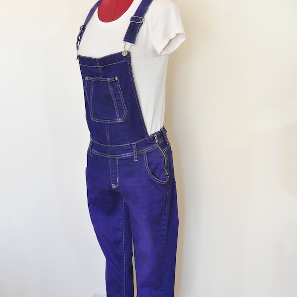 Purple Overalls Wario - Etsy