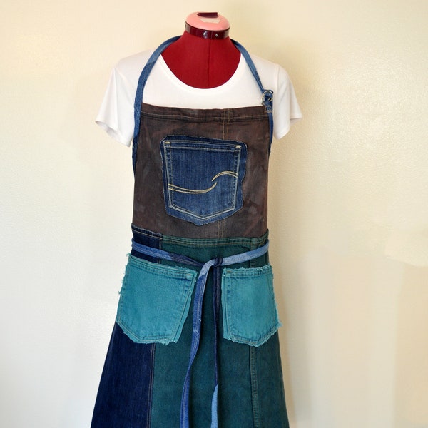 Denim Apron - Etsy