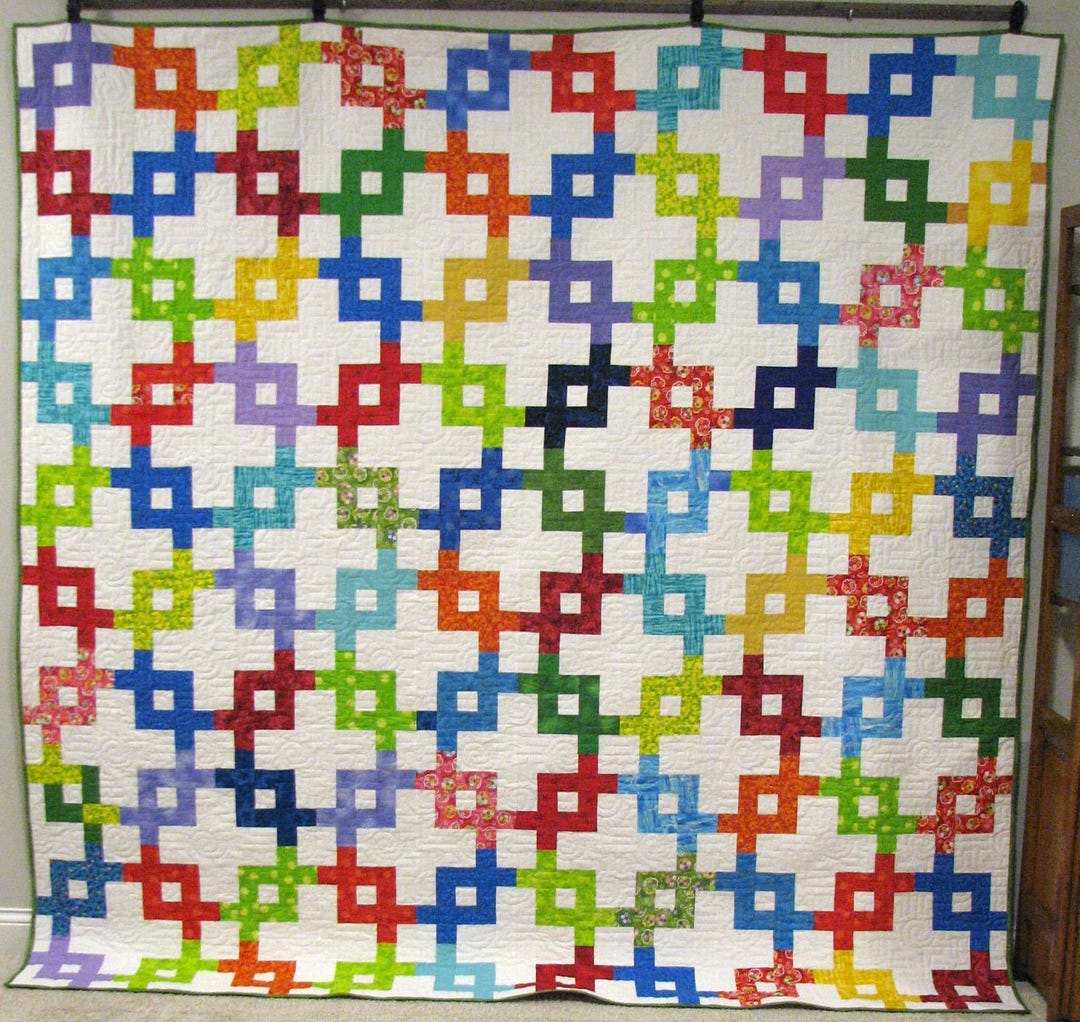 Tangled Cluck Cluck QUILT - 100" X 100" King/queen Size - Etsy