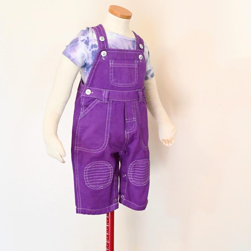 Purple Overalls Wario - Etsy