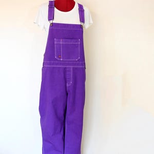 CUSTOM Dyed Womens Purple Bib OVERALL Pants - Size XS, S, M, L, Xl, 2xl ...