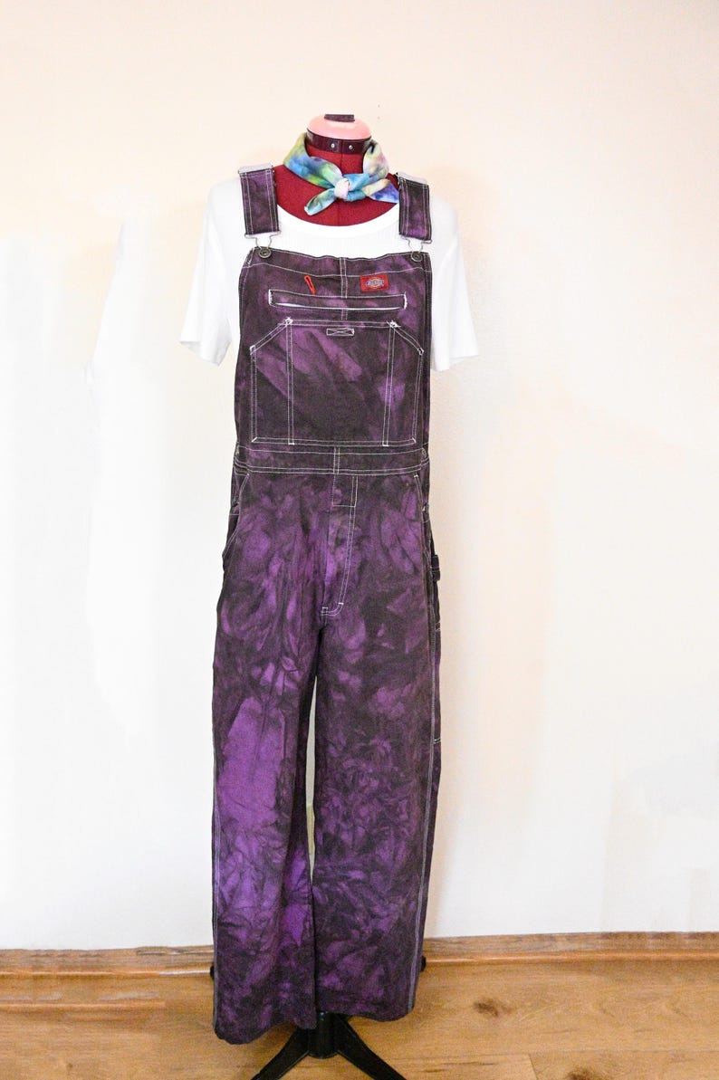 Plum Mottled Dyed Mens Small NEW Dickies Painters Bib OVERALL Pants (32W X 34L) SECONDS - Etsy UK