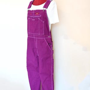 CUSTOM Dyed Womens Purple Bib OVERALL Pants - Size XS, S, M, L, Xl, 2xl ...