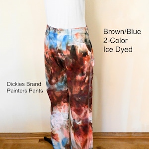 CUSTOM DYED Multi Color Tie Dyed Dickies Painter Pant (size 28W - 48W ...