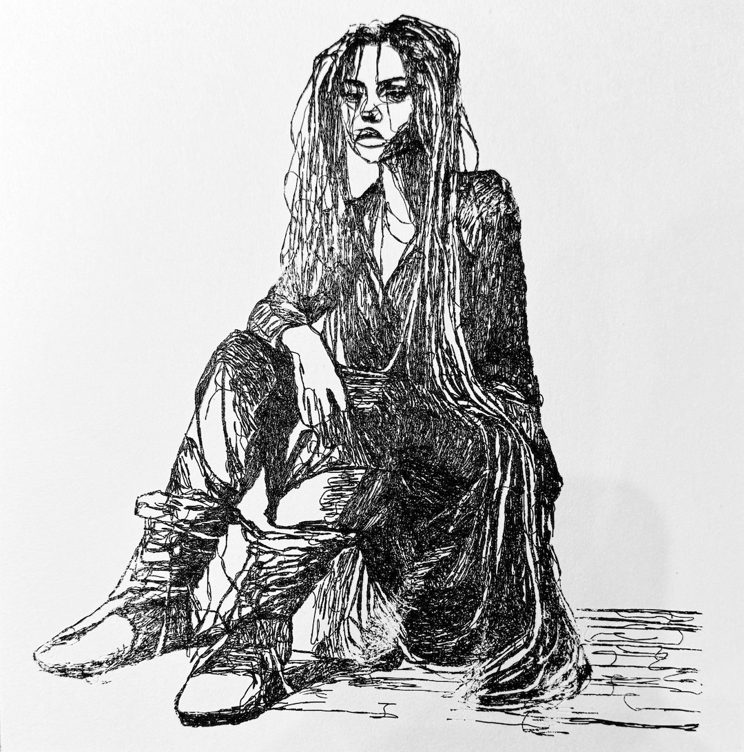 Artwork Inspired by Jinx From Arcane. Original Art Print, Limited ...