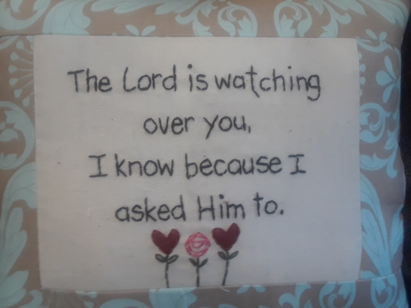 The Lord is Watching Over You, I Know Because I Asked Him To - Etsy